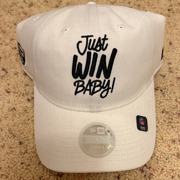 New Era | Accessories | New Era Kids Cap In White With Just Win Baby ...